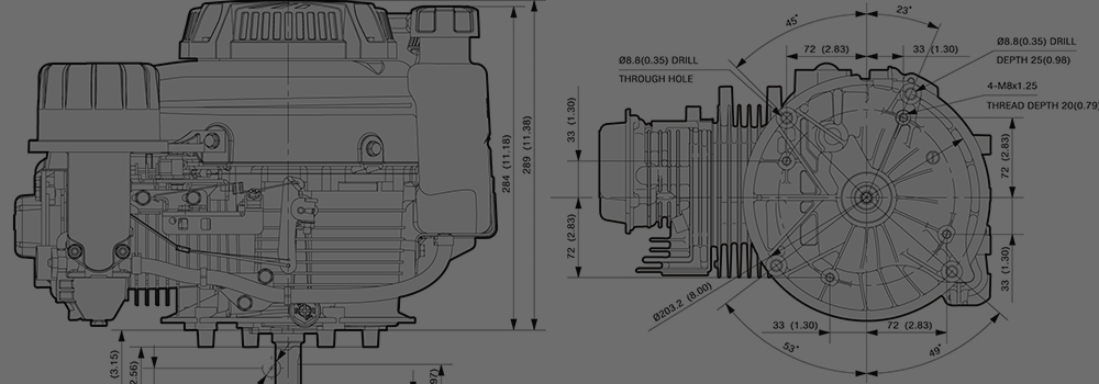 Single Cylinder Engines - The FJ Series | Kawasaki Engines